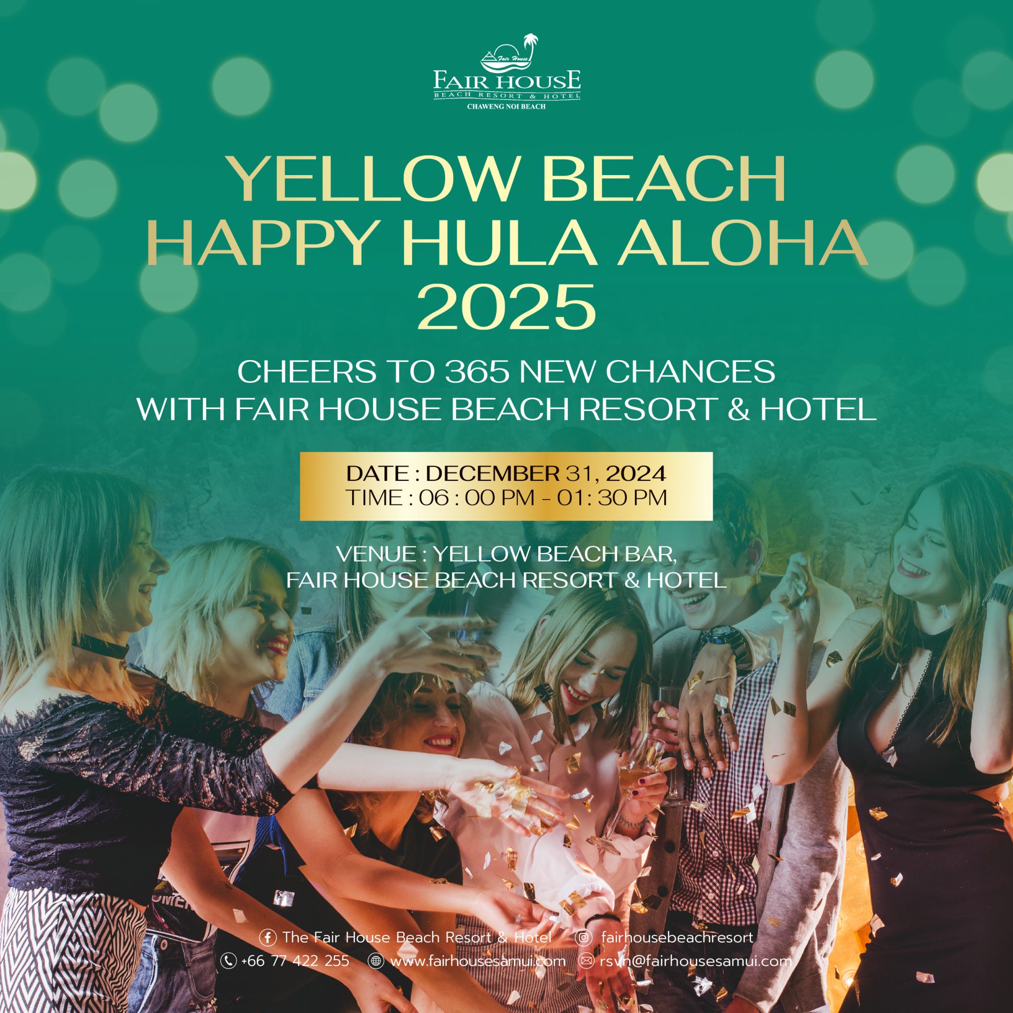 Countdown to 2025: Exclusive New Year Celebrations at Fair House Beach ...
